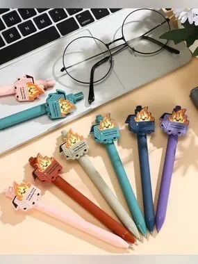 Office | Positive Dumpster Fire Pens Funny Inspirational Gift 2 | Poshmark